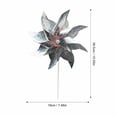 10 Pack Reflective Pinwheels Wind Spinner, Extra Sparkly Rainbow ...
