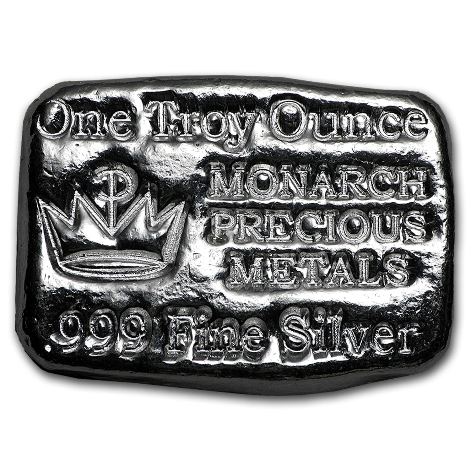 1 Oz Silver Bar In Hand