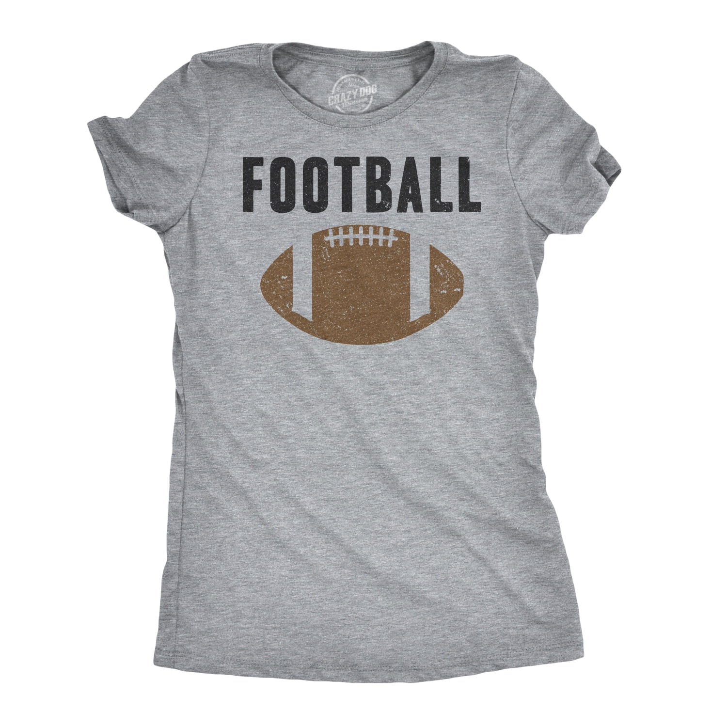 Click here for Crazy Dog T-Shirts Womens Vintage Football T Shirt... prices