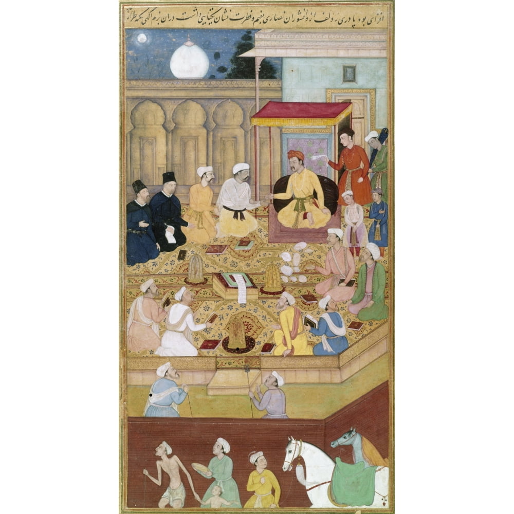 Akbar The Great (1542-1605) Nmughal Emperor Of India 1556-1605 Akbar ...