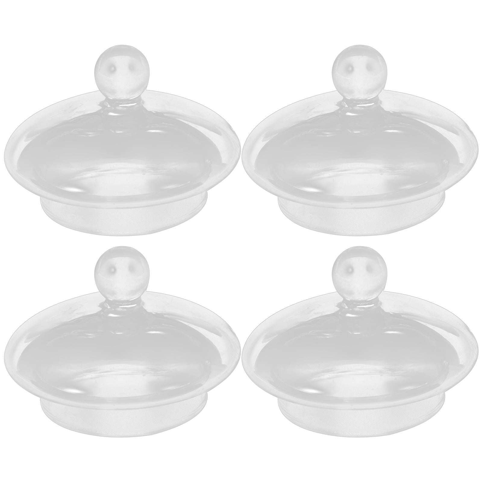 Click here for Deepcraff 4pcs Practical Cup Lids Glass Cup Covers... prices