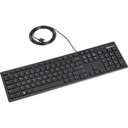 Microsoft Ergonomic USB Keyboard, Black - Walmart.com