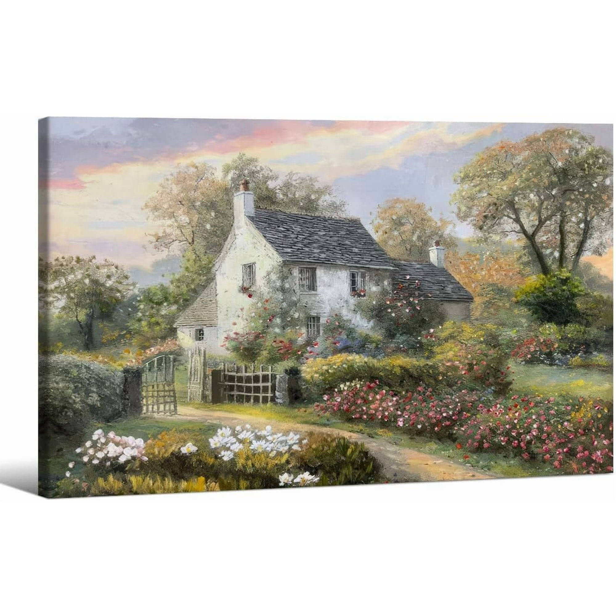 Click here for Myhong.1 Landscape Wildflower Wall Art Nature Bota... prices
