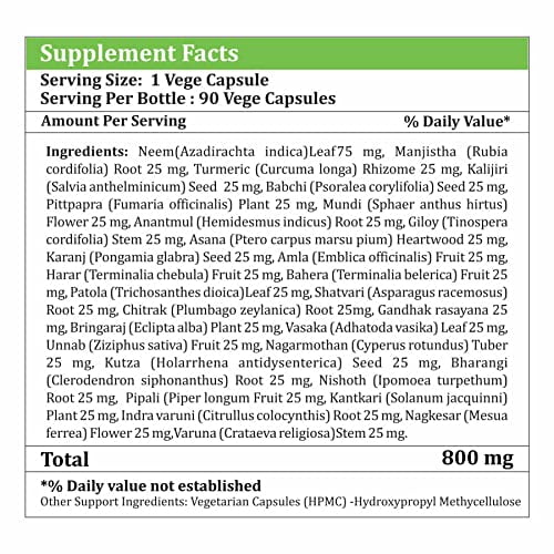 Blood Purifier Tablets