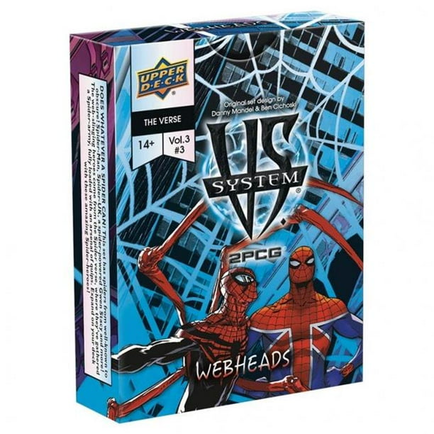 The Upper Deck UPR93987 VS System 2PCG Marvel Web Heads Card Game ...