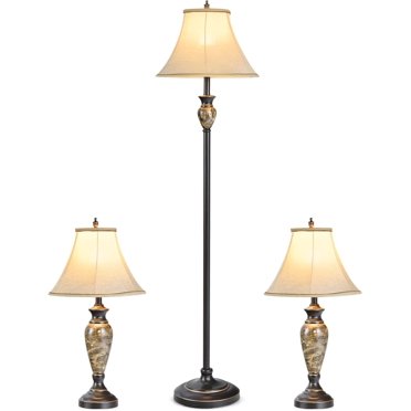 Design Toscano Art Deco Goddess of Light Sculptural Table Lamps: Set of ...