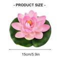 Pack Of 5 Realistic Foam Lilies Pad Waterproof Artificial Plant For ...