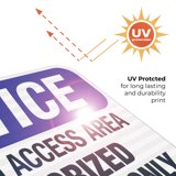 Limited Access Area Authorized Personnel Only Sign , OSHA Sign, 12x18 ...