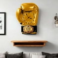 Boxing Gloves Clock, 2D Acrylic Flat Printing Decoration, Sports Themed ...