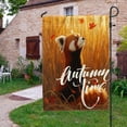 Fall Fun Red Panda Garden Flag 12x18 Inch Double Sided Oil Painting ...