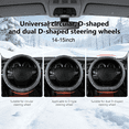 RIONIMA 2026 New Elastic Stretch Steering Wheel Cover-Soft Warm Non ...