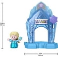 Disney Frozen Elsa’s Palace Little People Portable Playset with Figure ...