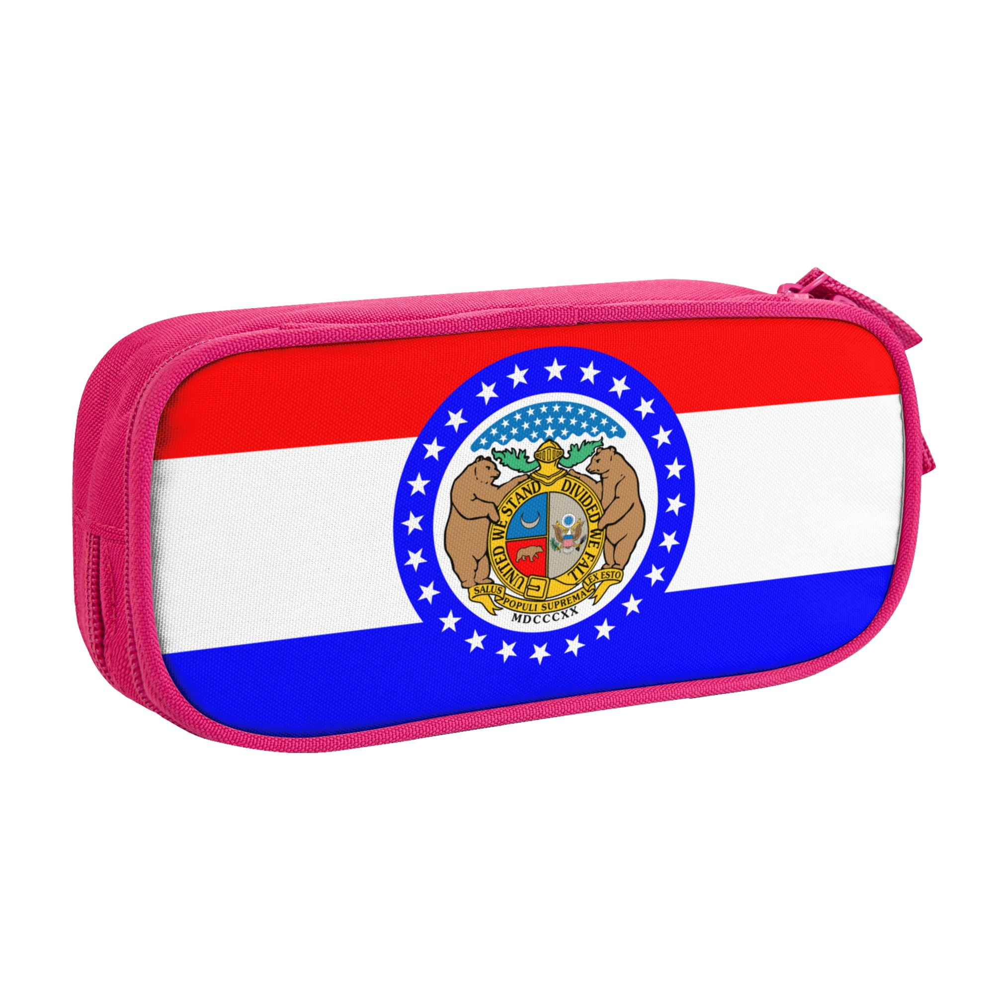 TEQUAN Large Capacity Pencil Case, Missouri State Seal Flag Pattern ...