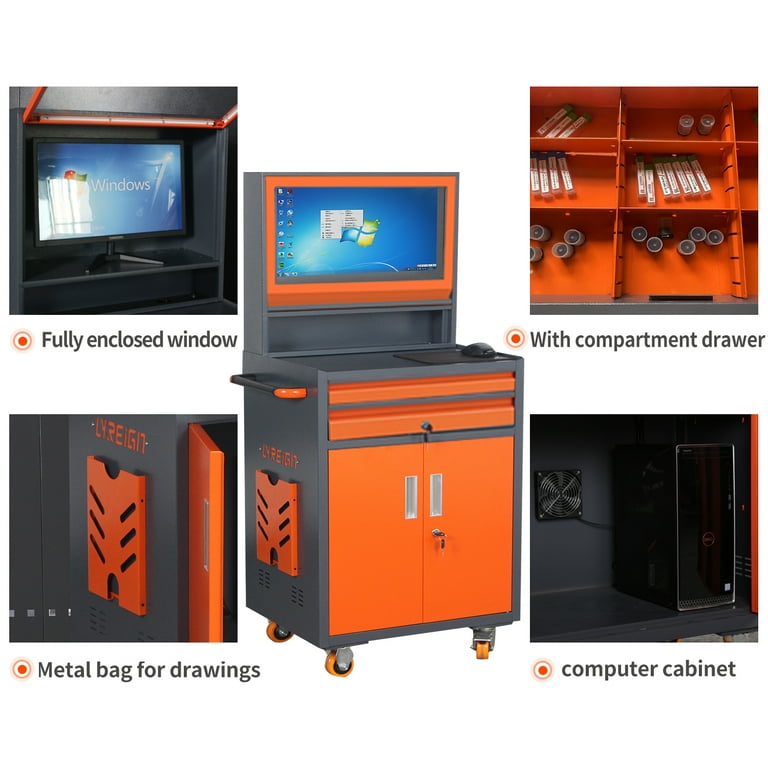 Orange Industrial Hardware