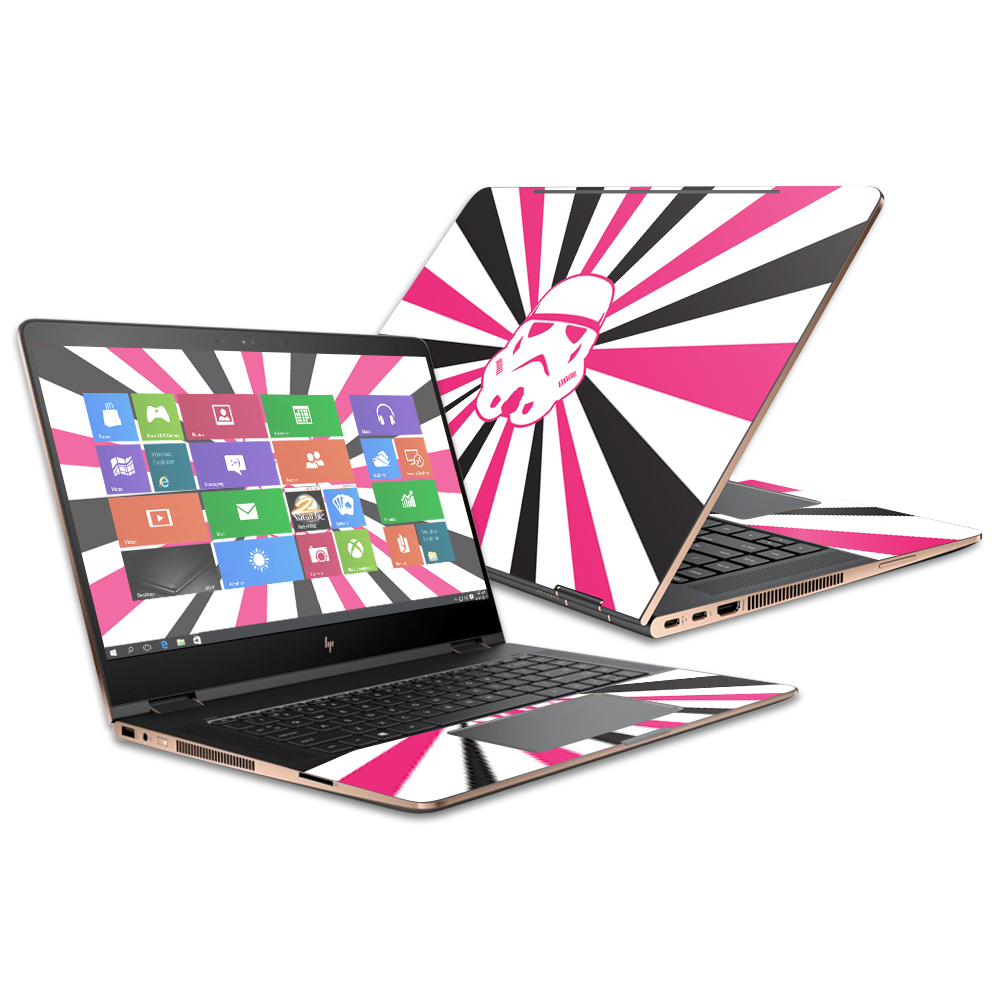 Skin Decal Wrap Compatible With HP Spectre x360 Convertible 15.6" (2017 ...