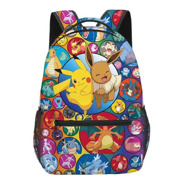Mochila Pokémon para estudiantes de primaria y secundaria, mochila ...