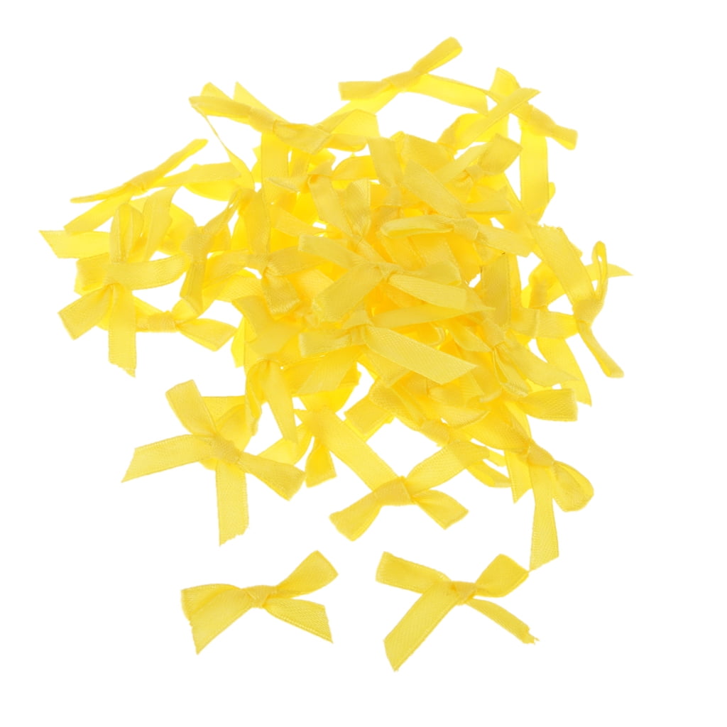 100 Pieces Loops Car Loops Car Decorations Satin Loops Satin Ribbon ...