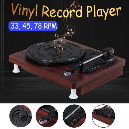 33, 45, 78 RPM Record Player Antique Gramophone Turntable Disc Vinyl ...