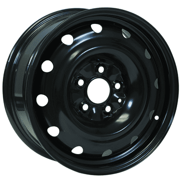 RTX Steel Wheel 14x5.5 4x100 Offset 45mm Black - Walmart.com