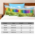 Cartoon Cute Throw Pillow Covers 20 x 20 Inch Pillow Covers Set of 2 ...