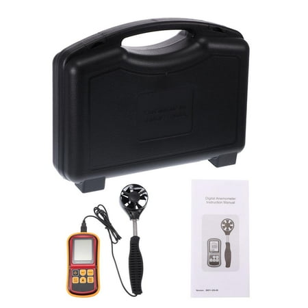 Guardoinrt Multifunctional Anemometer Digital LCD Backlight Display ...