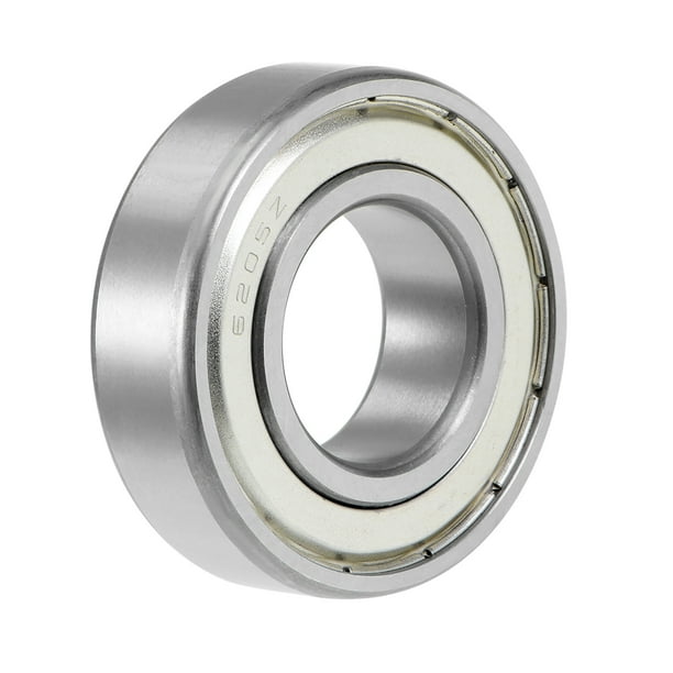 6205ZZ Ball Bearing 25x52x15mm Double Sealed Chrome Steel Bearings 1pcs ...