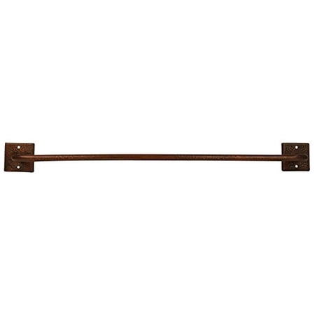 Premier Copper Products TR30DB 30-Inch Hand Hammered Copper Towel Bar ...