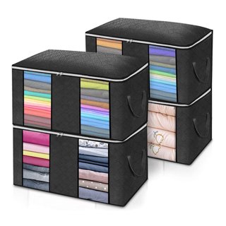 Storex 61754U03C Large Storage & Filing Crate with Comfort Handles ...