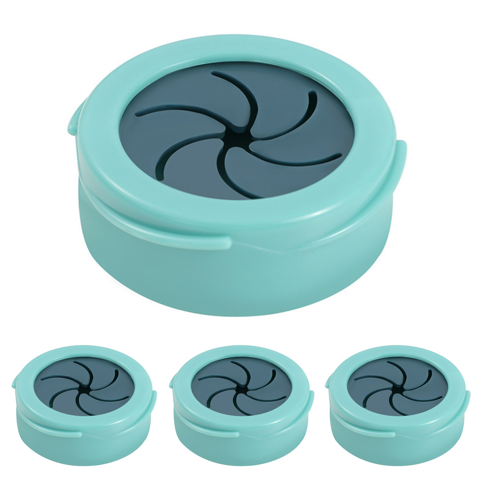 kiskick Space-Saving Wall-Mounted Towel Hook Organizer: Set of 4 ...