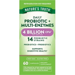 Renew Life Digestive Duo Probiotic Enzymes Capsules for Gut Health ...