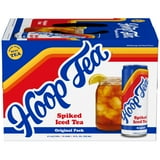 Hoop Tea Original Spiked Iced Tea, 12 pack, 12 fl oz Aluminum Cans, 5% ...