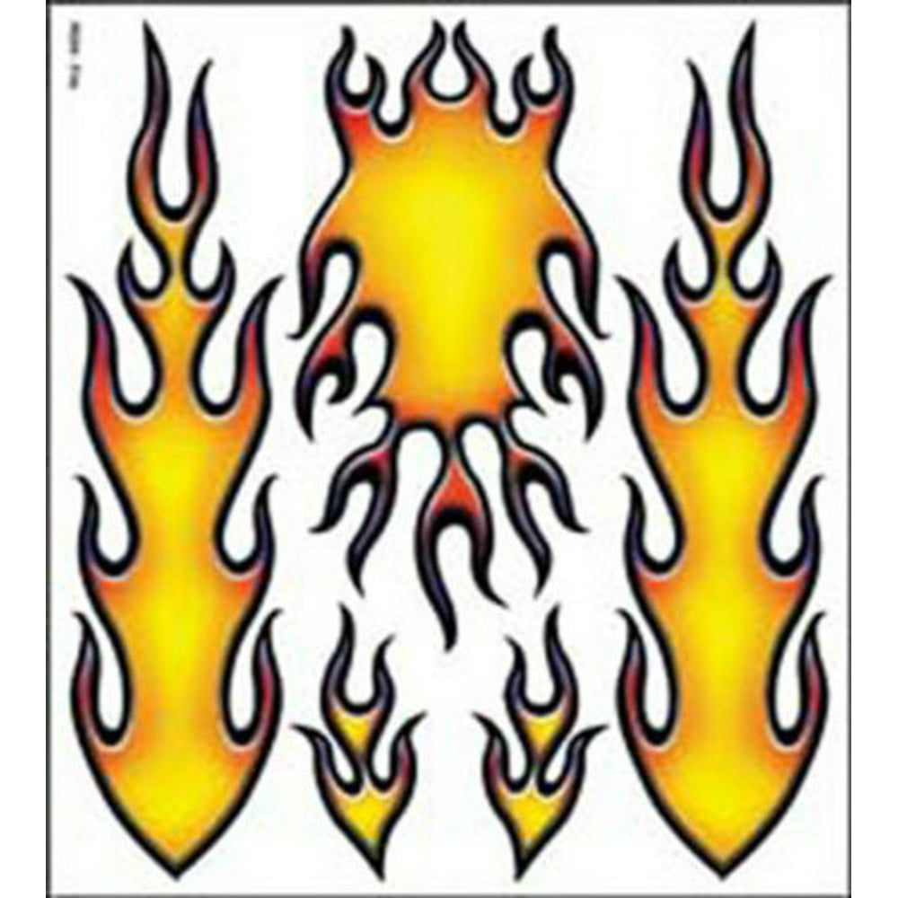 R004 Internal Graphic Sticker Fire - Walmart.com - Walmart.com