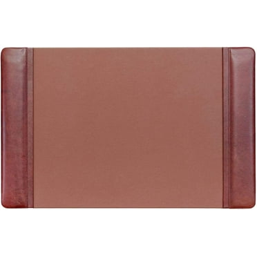Black Leather 38 x 24 Desk Pad with Blotter Paper - Walmart.com
