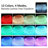 30FT RGB LED Rope Strip Light, Waterproof, Multi-color, Controller ...