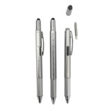 Multi-Tool Pen,6 in 1 Tool with Ballpoint Pen, Touch Screen Stylus ...