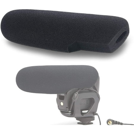 Videomic Pro Windscreen Filter - Mic Foam DeadCat Wind Shield Cover for ...