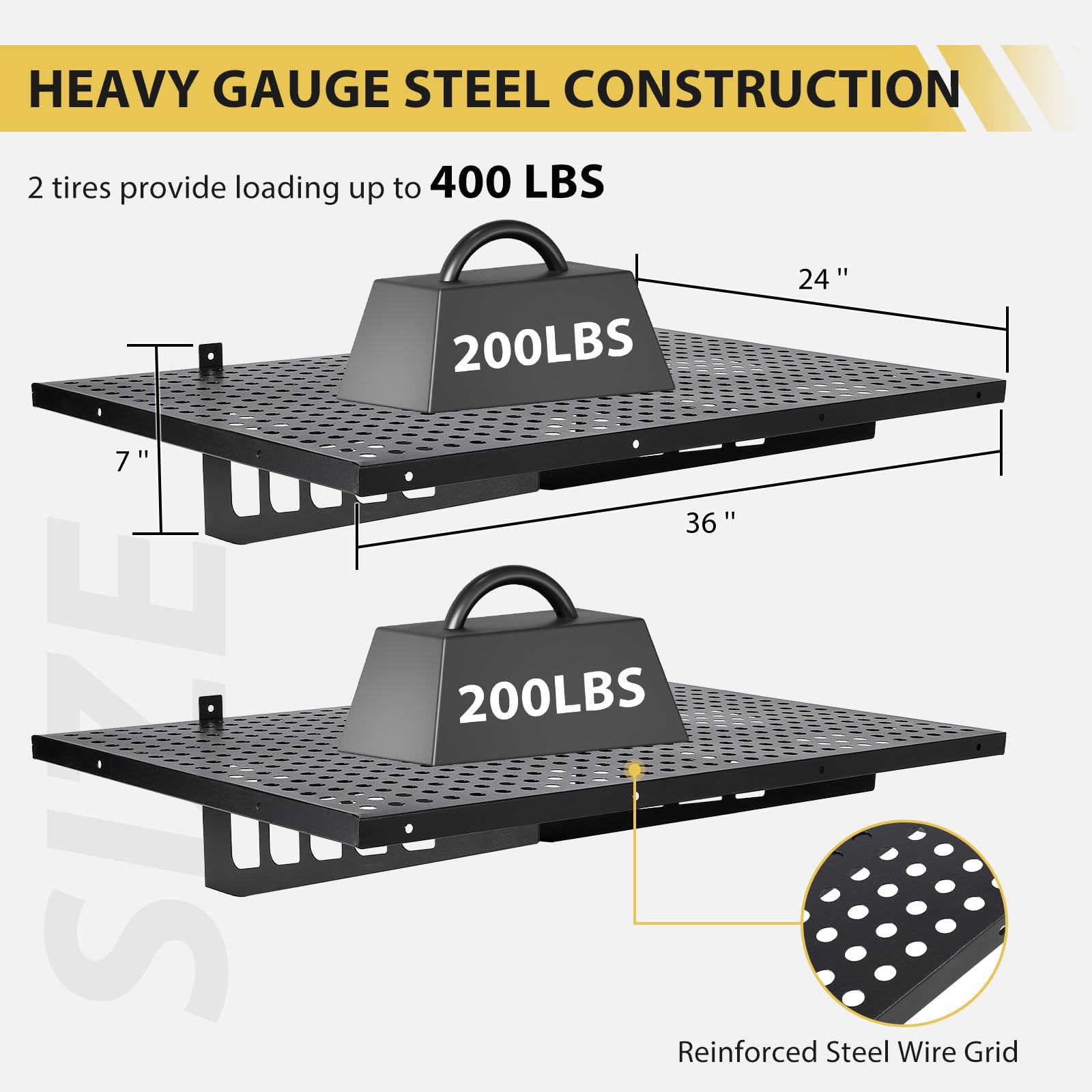 Click here for Akdsteel 2 Pack Garage Storage Rack  Heavy Duty Wa... prices
