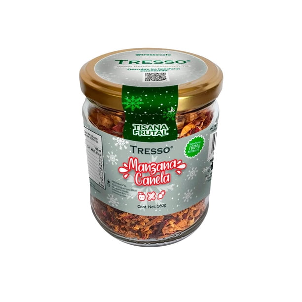 Tresso Tisana frutal Manzana Canela 160 g | Bodega Aurrera en línea