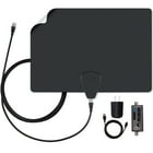 GE Indoor HDTV Amplified LED Antenna with Backlighting, 55-Mile Range ...