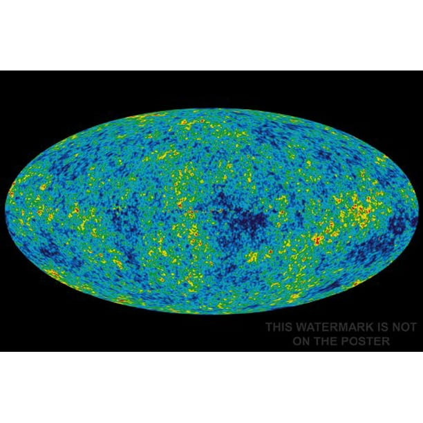 Cosmic Microwave Background Radiation - 24"x36" Poster - Walmart.com