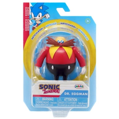 Dr. Eggman Sonic the Hedgehog Classic Articulated Action Figure 2.5 ...