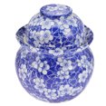 OUNONA Household Sealing Can Ceramic Container Kimchi Jar Kitchen ...