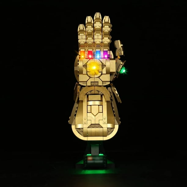 LED Light Kit for Lego 76191 Marvel Infinity Gauntlet, USB Connecting ...