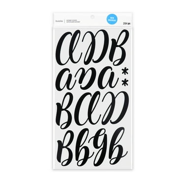 12 Pack: Bling Alphabet Letter Sticker by Recollections™ - Walmart.com