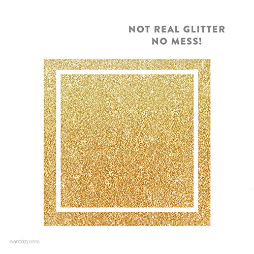 Gold Solid Color Square Gift Label Stickers, 40-Pack - Walmart.com