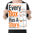 Every Box Has A Story - Inventory Manager - 13x19 Poster Print ...