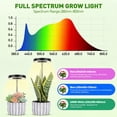 GPED Plant Grow Light, LED Growing Light for Indoor Plants, Full ...