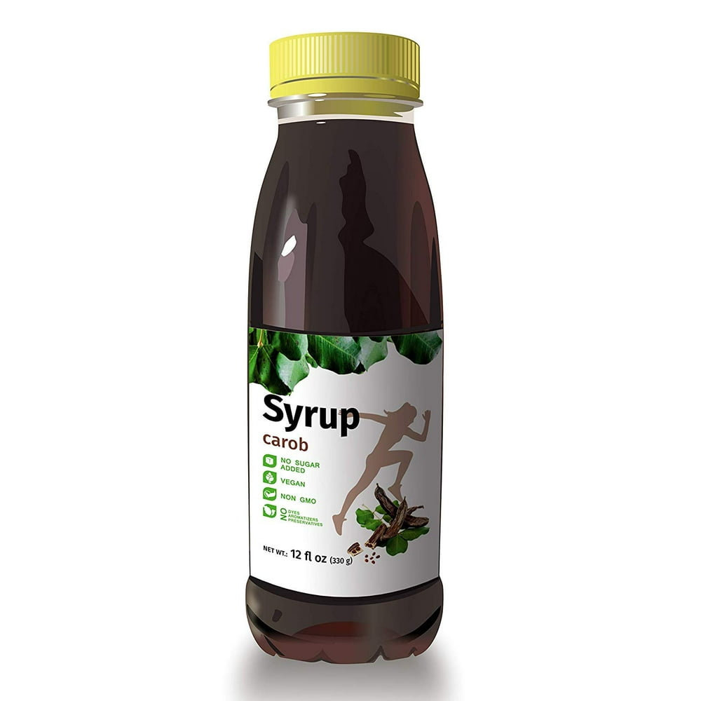 Pure Carob Syrup - Vegan Sauce - Molasses - Sweetener - Walmart.com ...