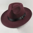 Clossjun Classic Adult Fedora Hat – Felt Dress Up Accessory for ...