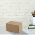 50 Pack Kraft 7x5x4 Shipping Boxes, Recyclable Mailers for Packaging ...
